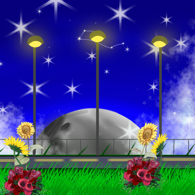 the moon sight - ibisPaint