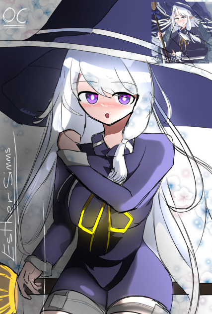 The Witch OC Art For Esther Simms - ibisPaint