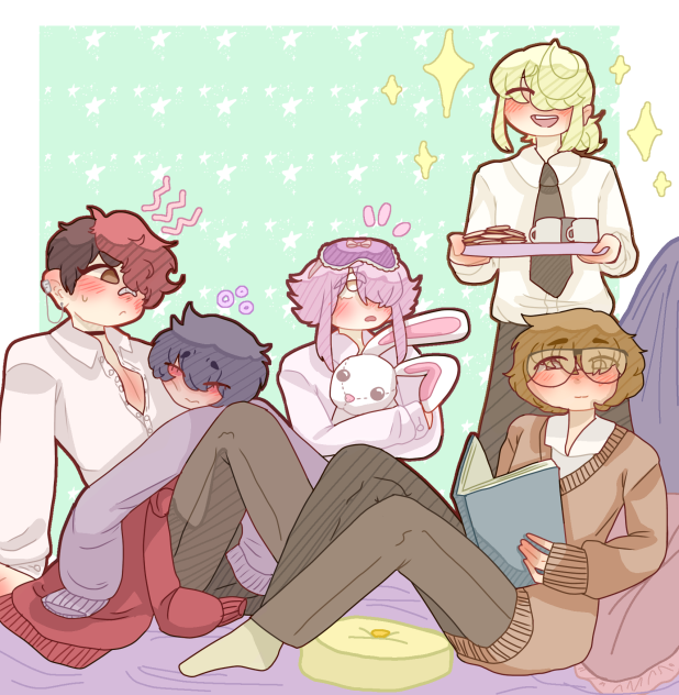 Sleepy bois - ibisPaint