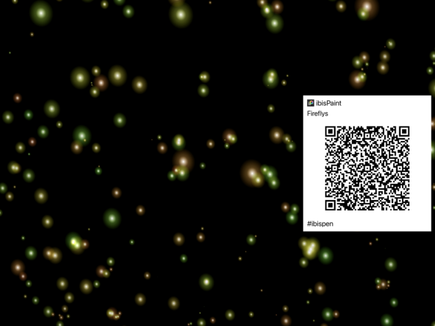 Fireflies - ibisPaint