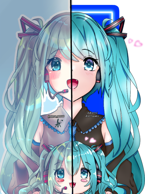 Hatsune miku Collab - ibisPaint