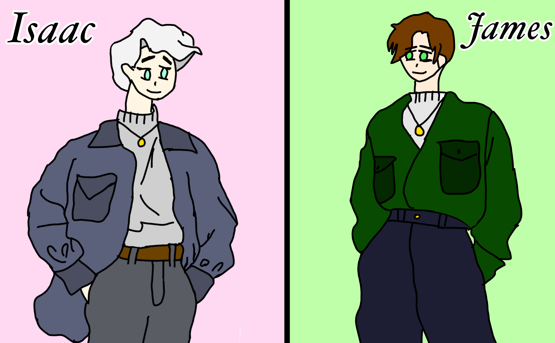 James and Isaac - ibisPaint
