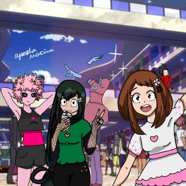 Class 1A girls have a girls day - ibisPaint