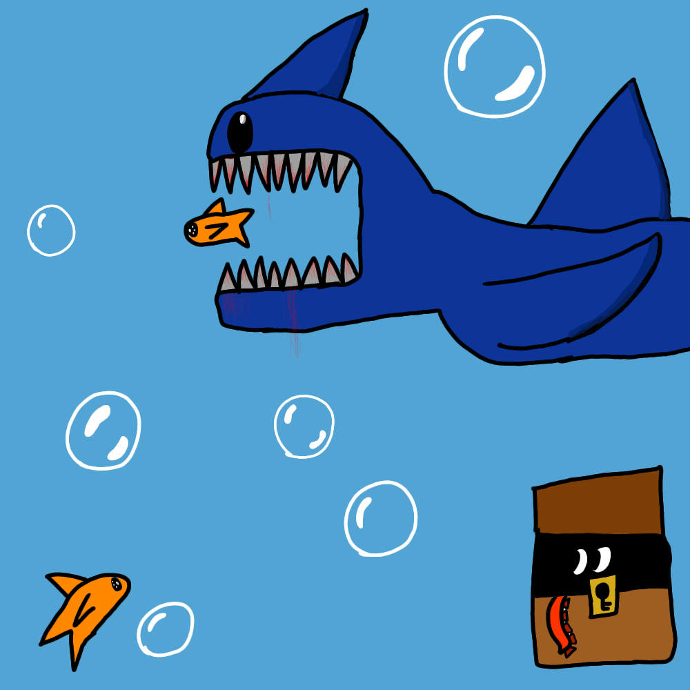 The Shark - ibisPaint