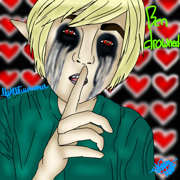 lightbluedreamer Ben drowned - ibisPaint