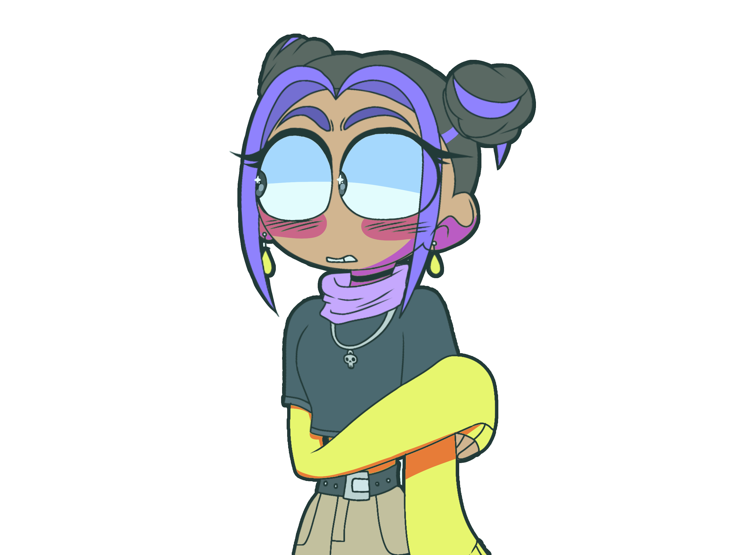 Random character drawing - ibisPaint