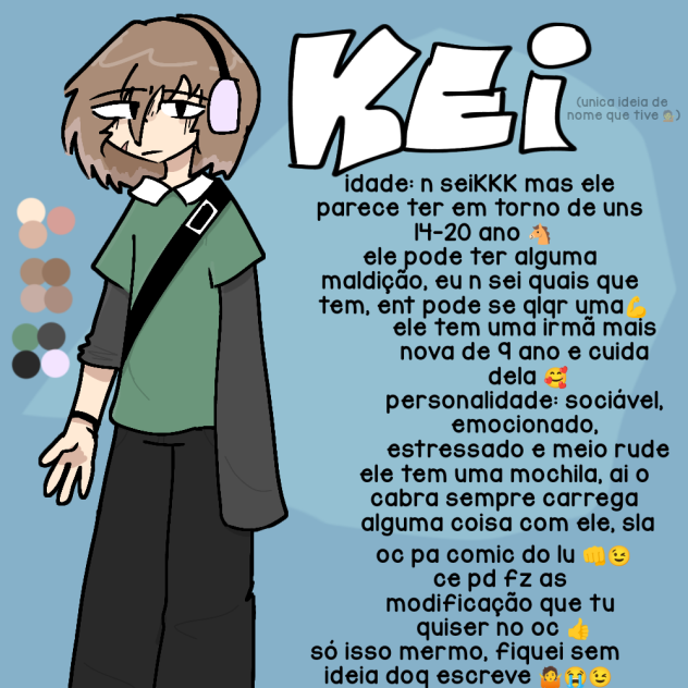 oc pra comic do lu 👊😉 - ibisPaint