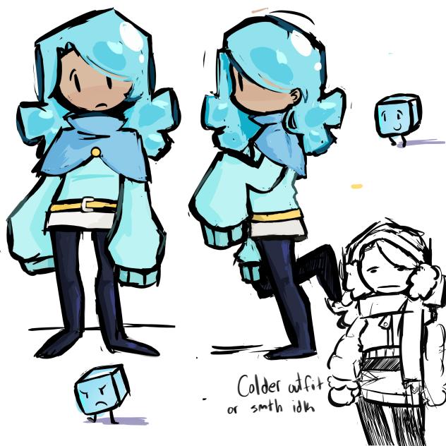 Ice cube but not js a doodle this time - ibisPaint