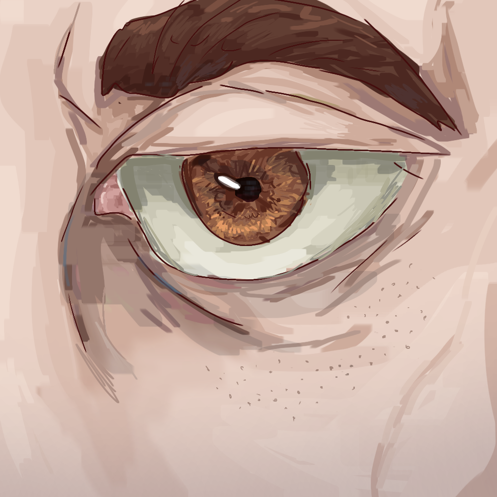 A glare so pure - ibisPaint