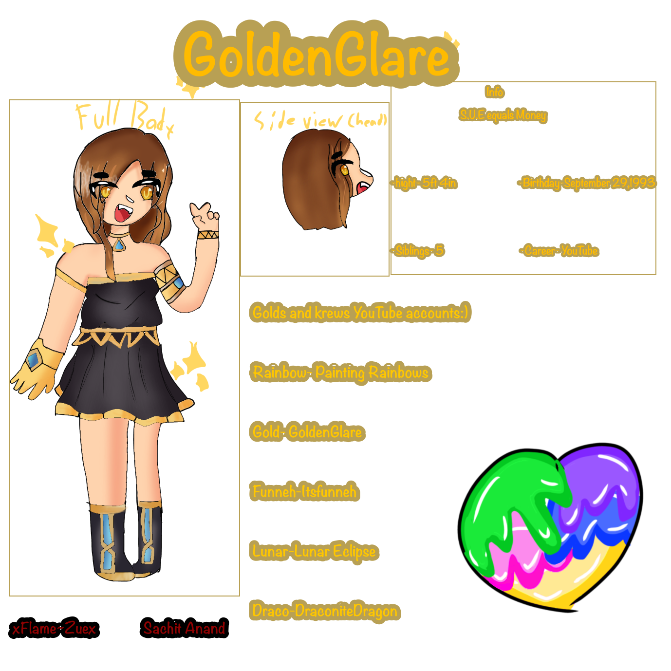GoldenGlare (gold from krew) - ibisPaint