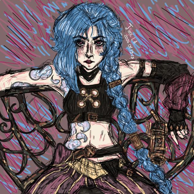 JINX (from the series Arcane) - ibisPaint