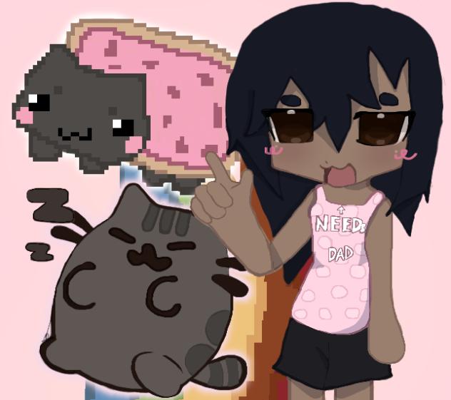 bibi nyan catt - ibisPaint