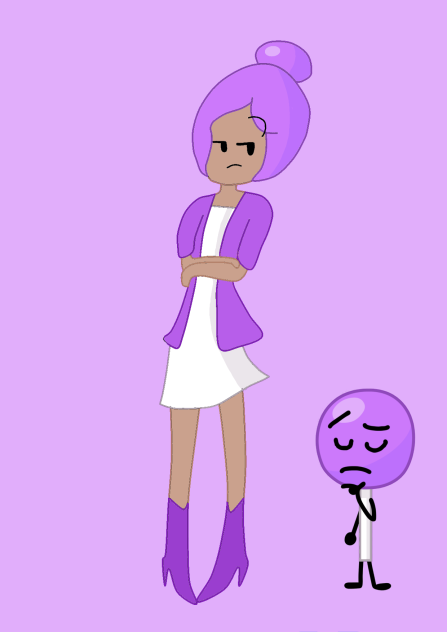 🍭 Bfdi Lollipop as human 🍭 - ibisPaint