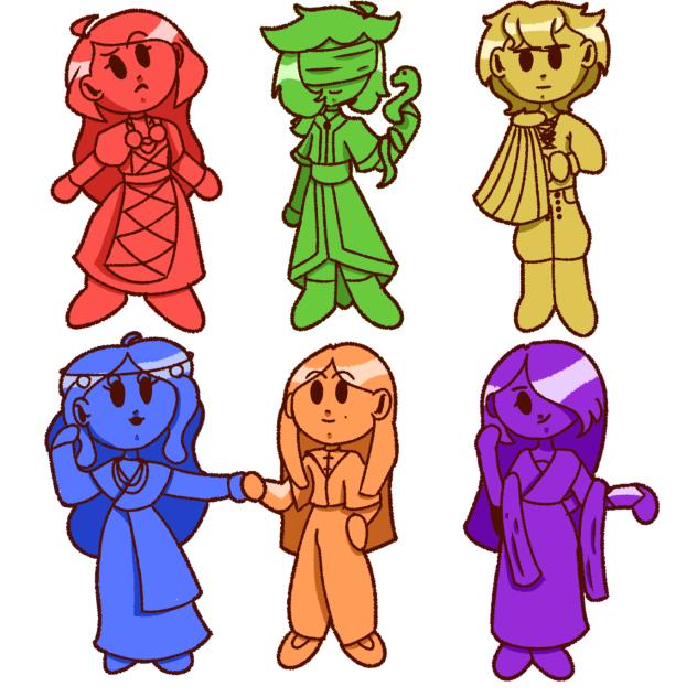 THE BURDEN Cast - ibisPaint