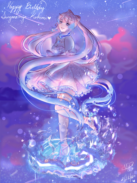 Kokomi attempt 6 - ibisPaint