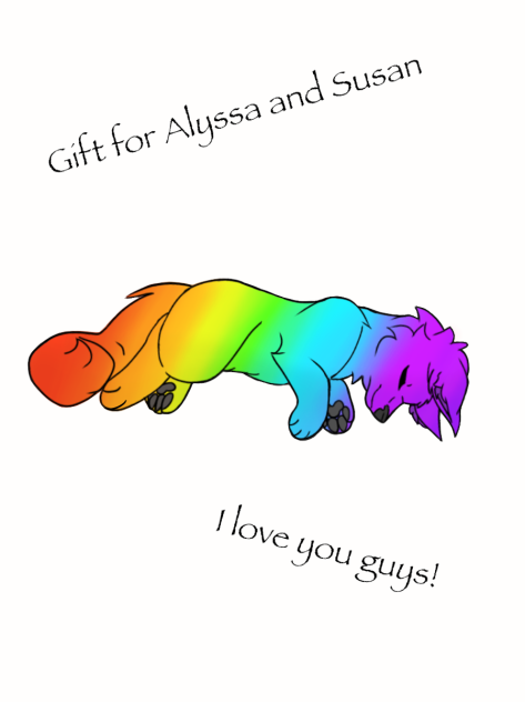 Gift for Alyssa and Susan - ibisPaint