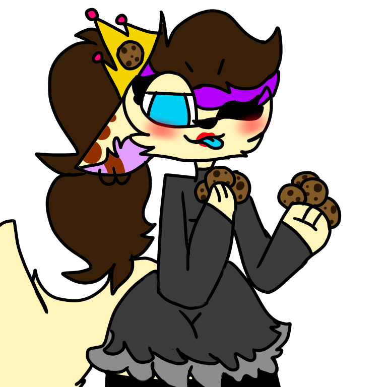 Cookie Queen 🍪 (Thicc cookie ;3) - ibisPaint
