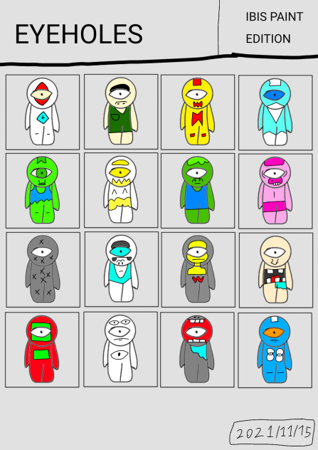 Eyeholes - Ibis Paint Edition - ibisPaint