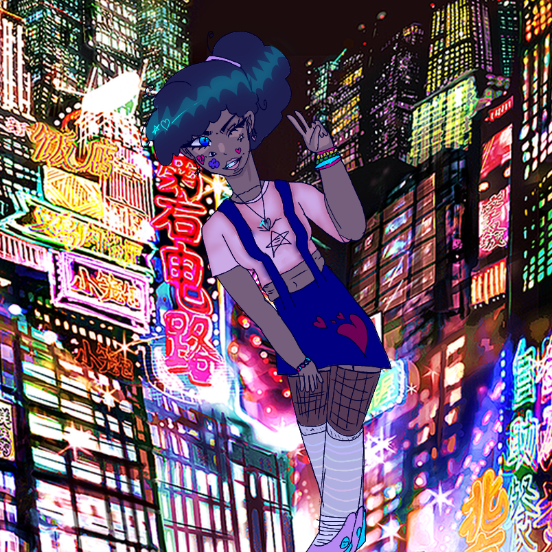 chubby black teengirl 'name is Avorie' - ibisPaint