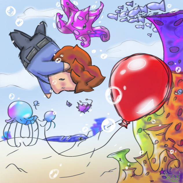 Underwater Sky - ibisPaint