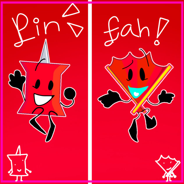 My two FAN-favorite red object show’s - ibisPaint