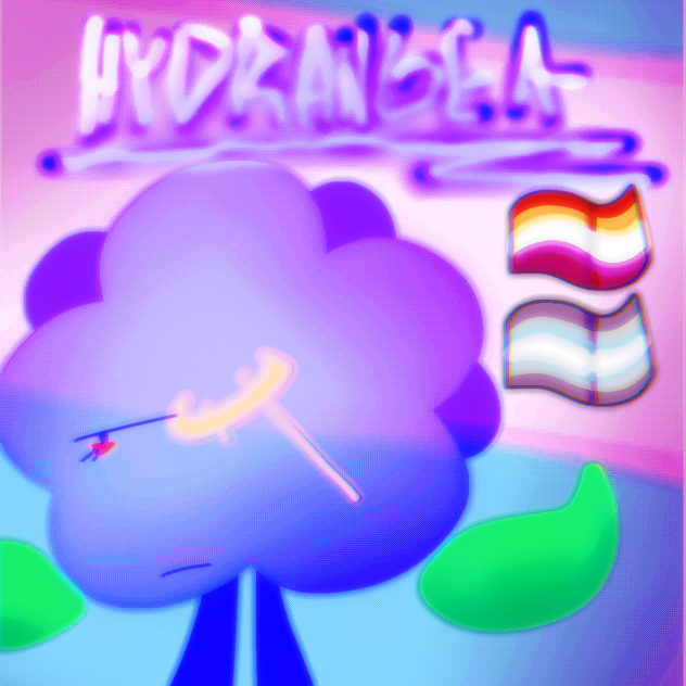 hydrangea ahh - ibisPaint