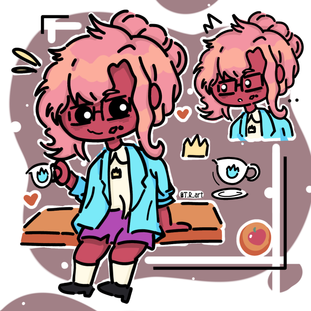 Chibi Miss Coffee_ Bee and puppycat - ibisPaint