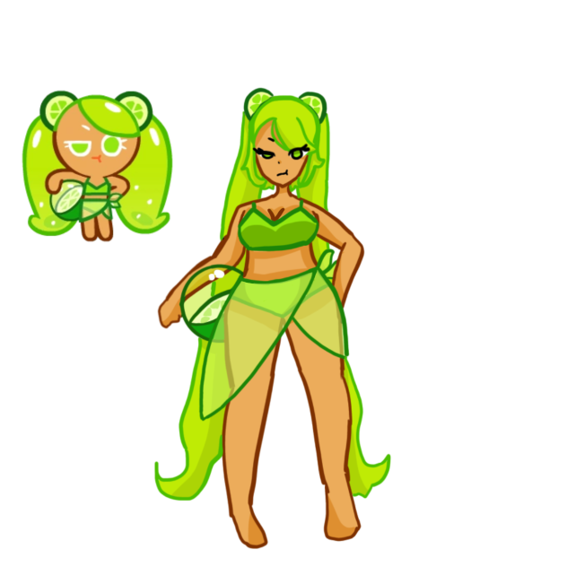 Lime cookie - ibisPaint