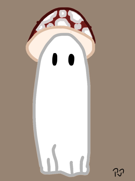 Ghost Mushroom👻🍄 - ibisPaint