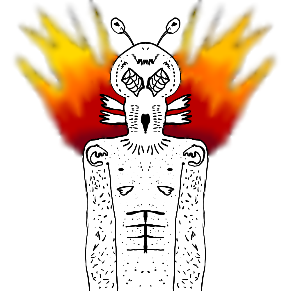 Jeff the werd alien bug man - ibisPaint