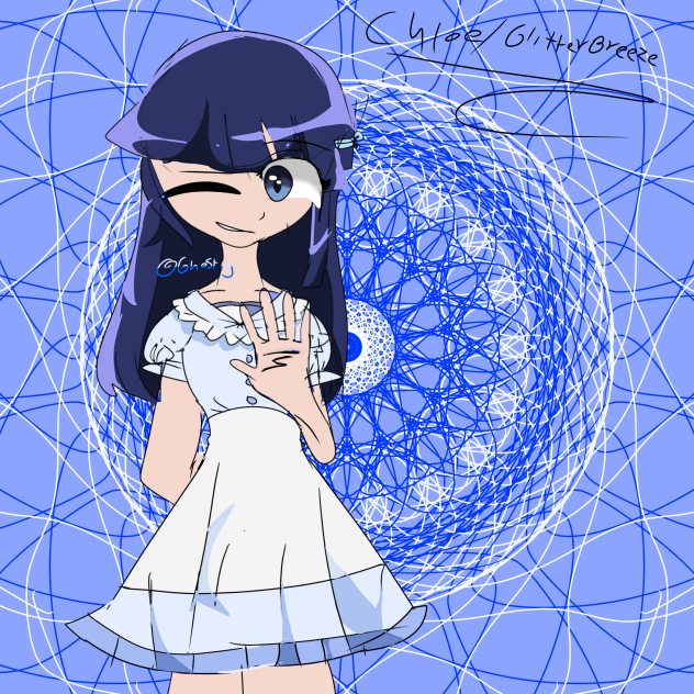 Chloe!! Or glitter breeze - ibisPaint