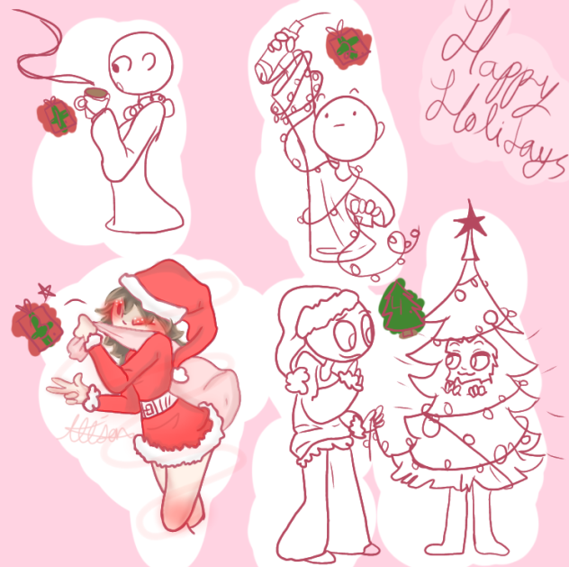 Christmas Collab - ibisPaint