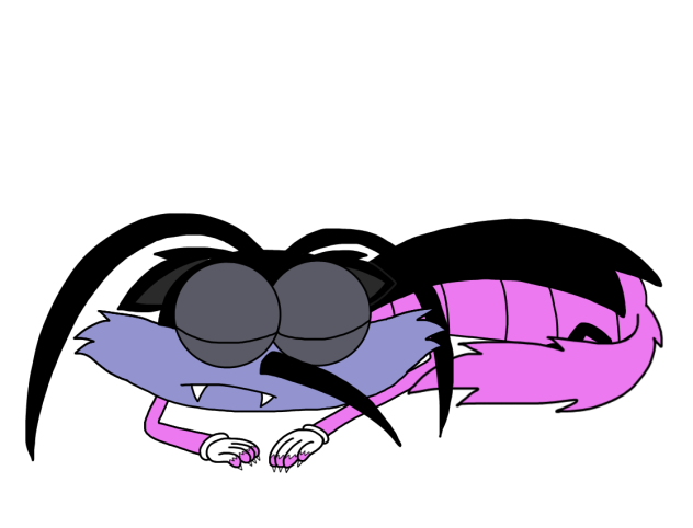Sleeping Wereroach Joey. - ibisPaint