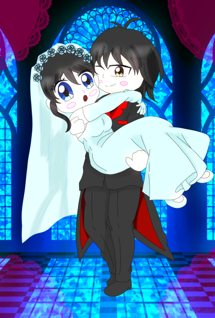 alyssa x calaban marriage - ibisPaint