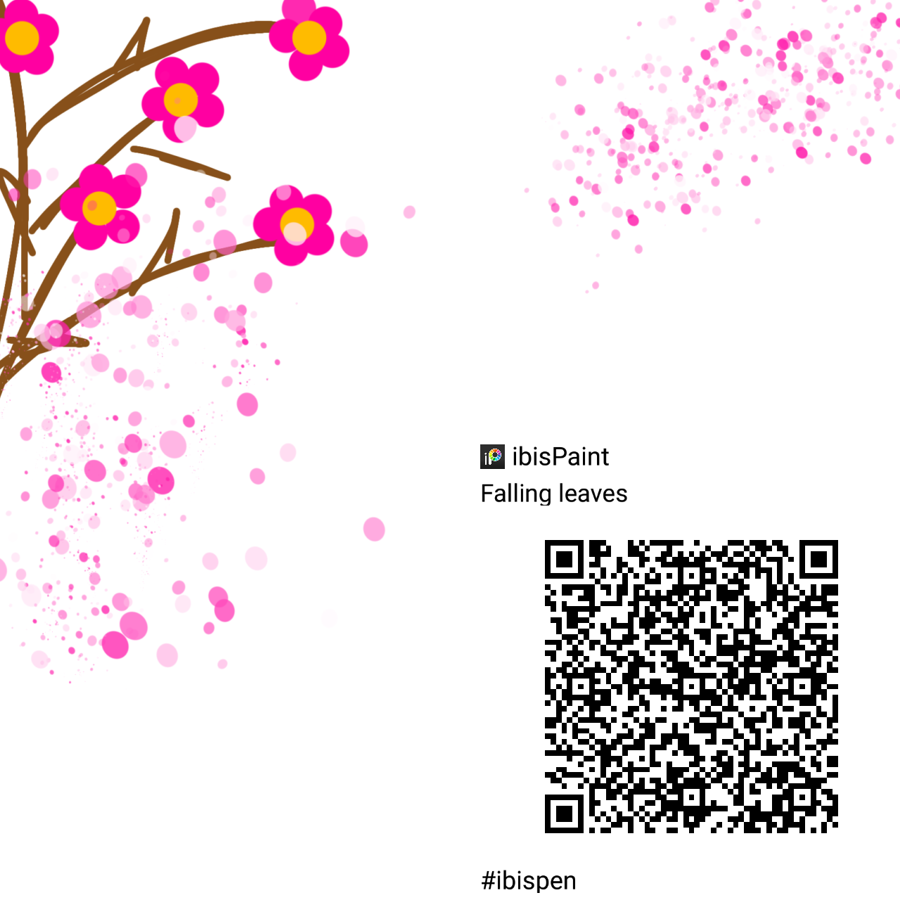 Brush ,,falling leaves,, - ibisPaint