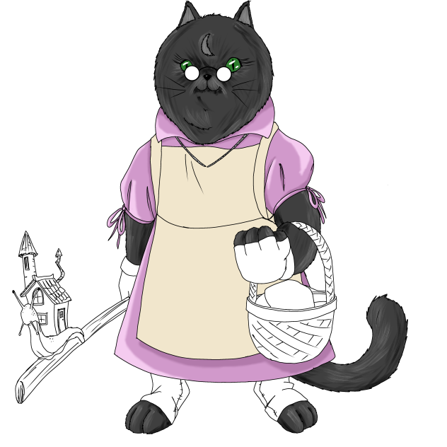 Granny Mooncat - ibisPaint