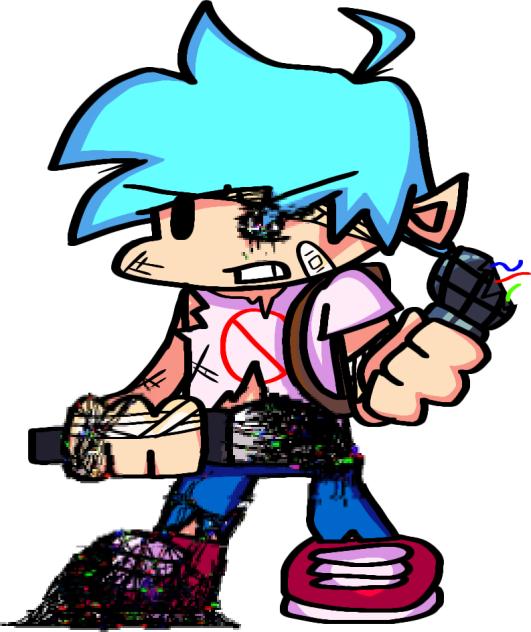 Survivor semi-corrupted Bf - ibisPaint