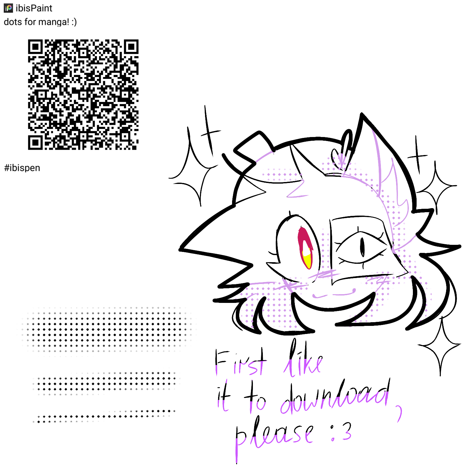 dots for manga! - ibisPaint