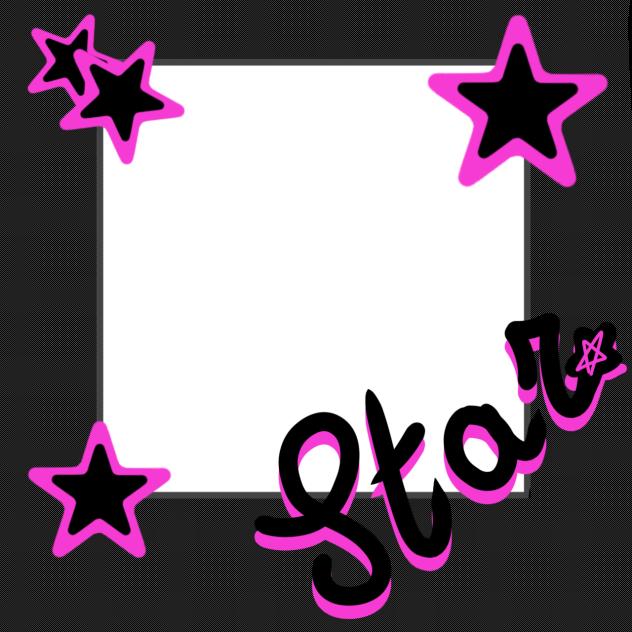 Simple Star Frame - ibisPaint