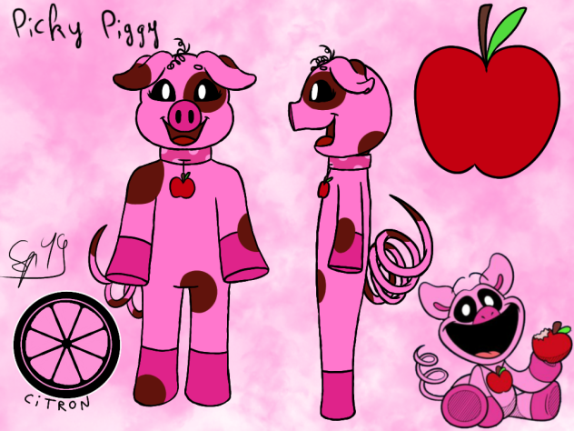 Picky piggy - ibisPaint