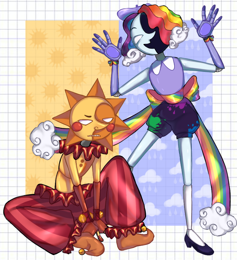 Sundrop & Raindrop - ibisPaint