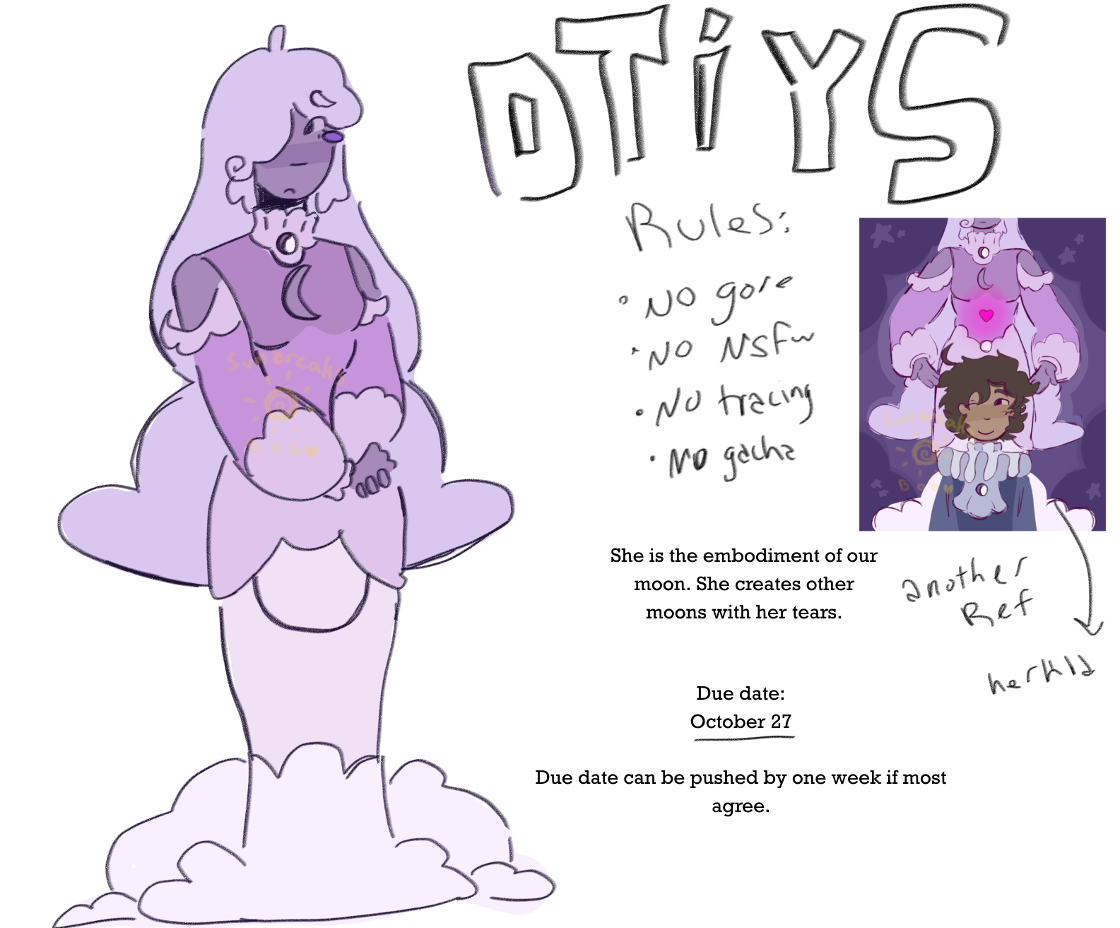 My moon DTIYS - ibisPaint