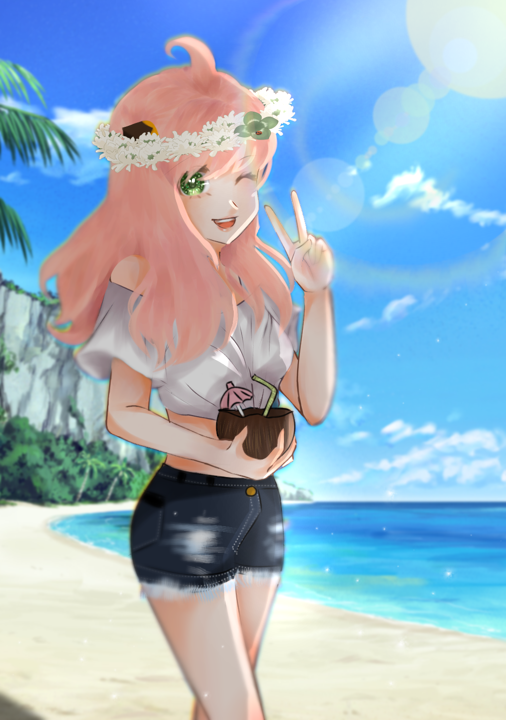 Anya Forger (Summer School Trip) - ibisPaint