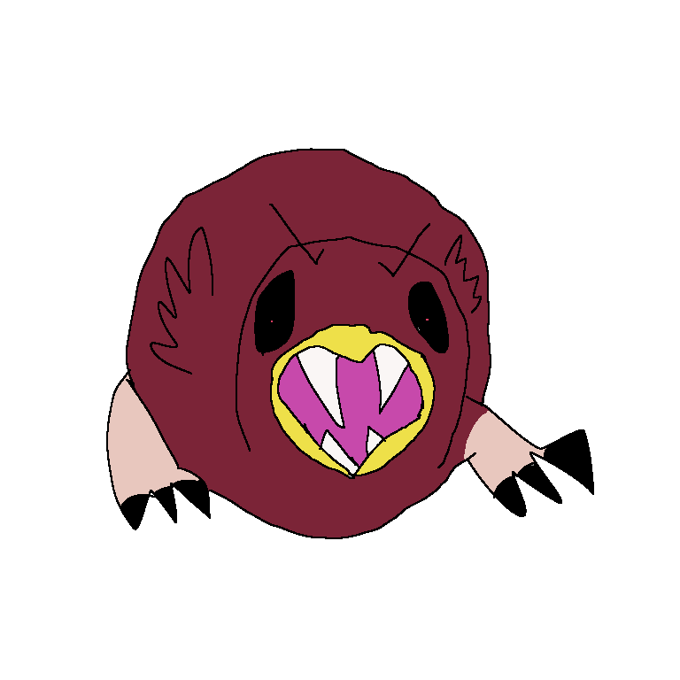 Evil bird - ibisPaint