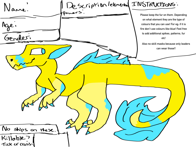 Ref for random ghost fox! - ibisPaint