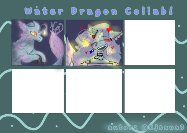 Collab water dragon - ibisPaint