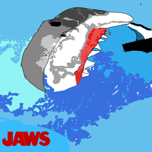 Bruce shark attack - ibisPaint