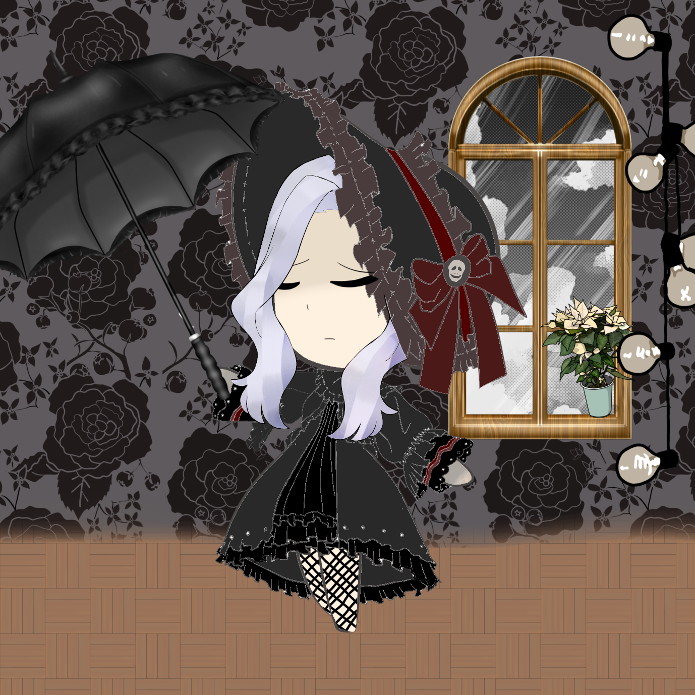 goth girl 🖤 - ibisPaint