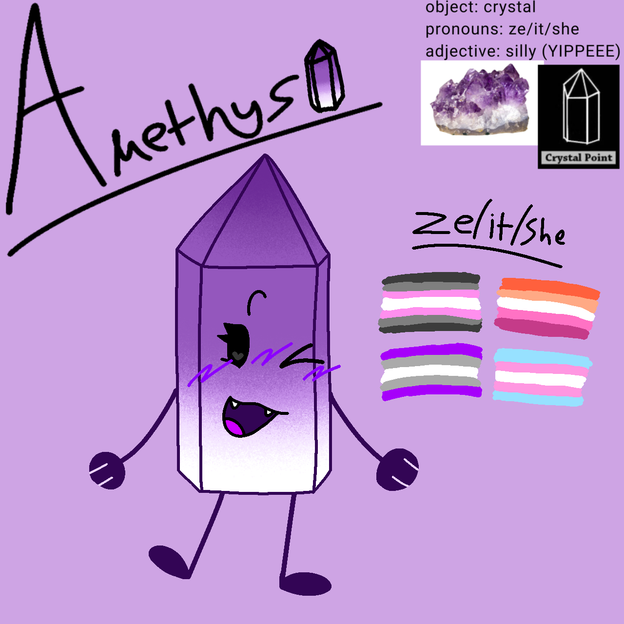 Amethyst (object show OC) - ibisPaint