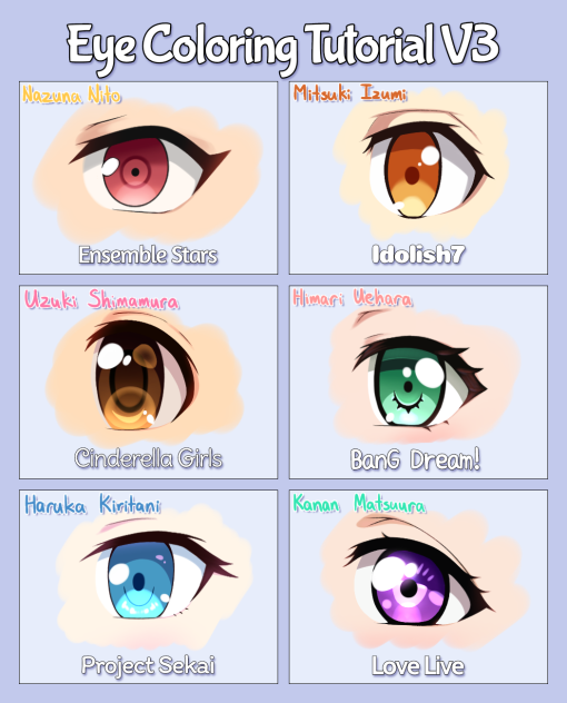 Eye Coloring Styles - V3 - ibisPaint